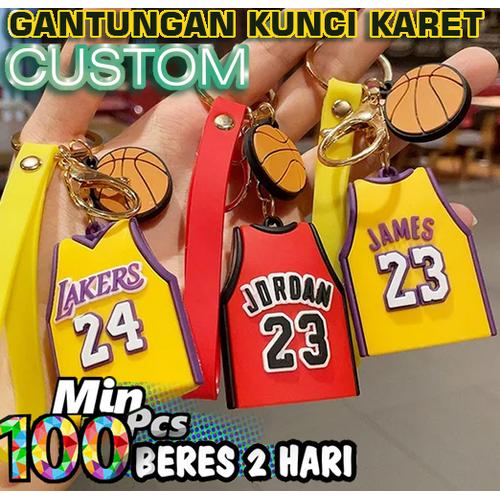 Jual Gantungan kunci karet Keychains custom desain 3D event promosi ...