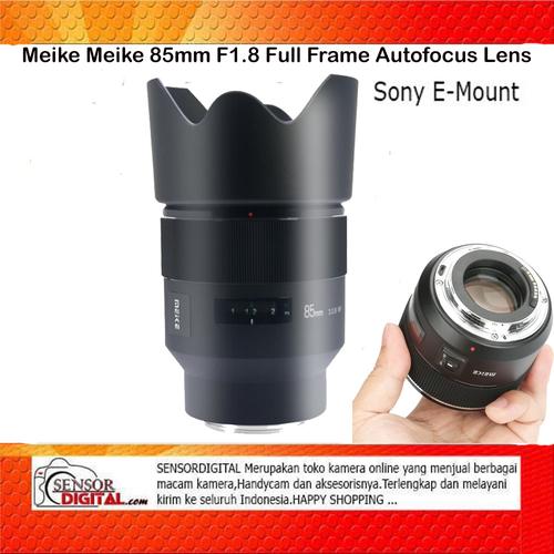 Promo Meike 85MM F1.8 FF STM For Sonny E-Mount - Lensa Meike 85MM FE ...
