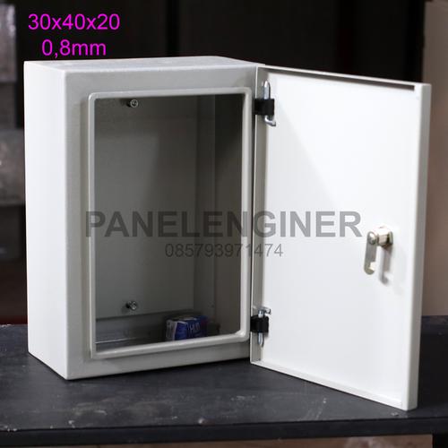 Jual BOX PANEL 30x40x20 INDOOR PLAT 0,8mm MURNI CAT TEXTUR POWDER ...