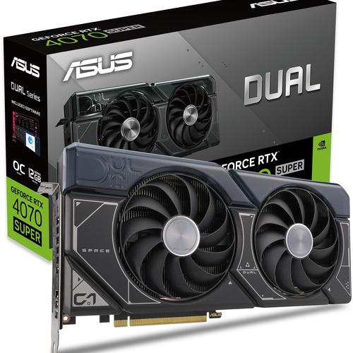 Jual VGA Asus Dual Geforce RTX 4070 Super 12GB OC - ASUS RTX 4070S O12G ...