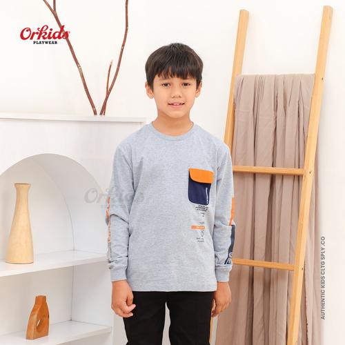 Promo ORKIDS Baju Anak Laki Laki Kaos Anak Atasan Lengan Panjang Tux Misty - MISTY, M - Jakarta ...