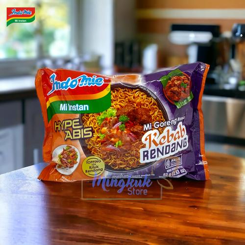 Jual Indomie Goreng Kebab Rendang 83gr - Indomie Goreng Kebab Rendang ...