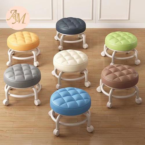 Jual AMS-I102-Kursi Roda Bulat Putar 360° Multifungsi/ Bangku Stool ...