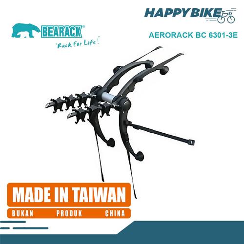 Promo BEARACK Bike Carrier Aerorack Rak Sepeda Mobil 3 Sepeda Bagasi ...