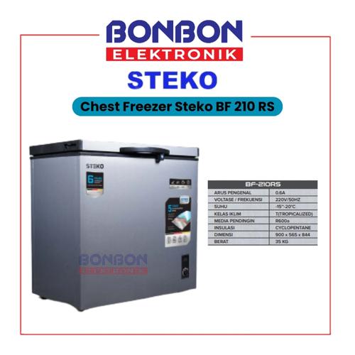 Promo Steko Chest Freezer 200L BF 210 RS / BF-210RS / Cooler Box ...