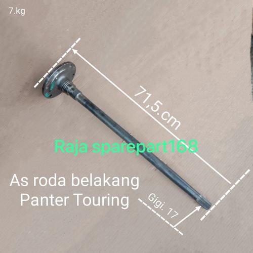 Jual as roda axle shaft rear isuzu panther capsule touring original ...