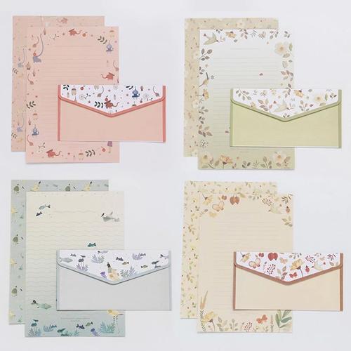 Jual LETTER PAPER ENVELOPE MAIL SET KERTAS SURAT AMPLOP WARNA GAMBAR ...