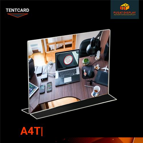 Jual Display akrilik brosur/ standing display variasi landscape T ...