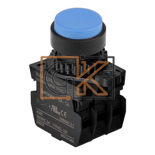 Jual Autonics Push Button Switch Series S2PR-E1 - Hitam, 1 NC - Kota ...