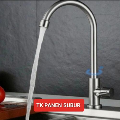 Jual Kran pipa stainless sus 304 kran cuci piring pipa stainless ...