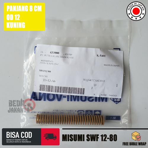Jual Per Mizumi Jepang Misumi Kuning SWF 12-80 OD 12 Panjang 8 cm Keras ...