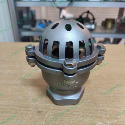 Jual Foot Valve 4" inch stainless SS304 DN 100 koneksi Drat/Screw ...