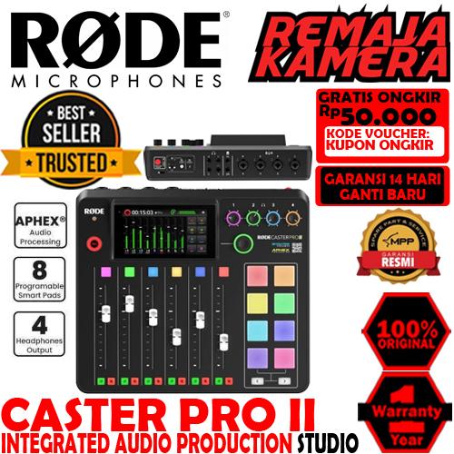 Promo RODE CASTER PRO II / AUDIO MIXER RODE CASTER PRO II - GARANSI ...