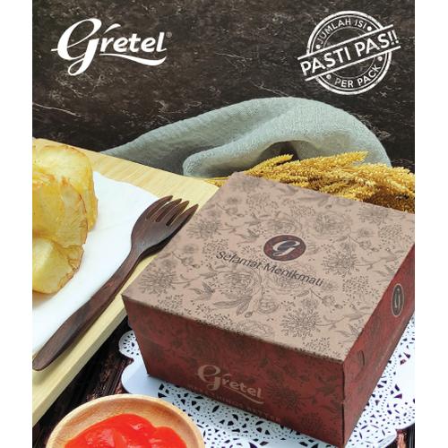 Jual Dus kue & snack / Dus nasi / Dus motif / Dus Gretel R3 R5 R6 R8 ...