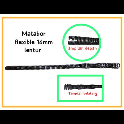 Jual Mata Bor flexible Kawat Spiral 16 mm Lentur | Drain cleaner snake ...