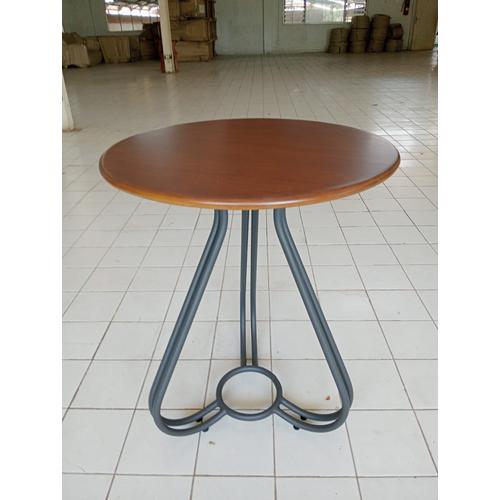 Jual Wood Round Table - Kab. Sidoarjo - Victory Rottanindo | Tokopedia