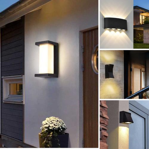 Jual Lampu Dinding Hias Modern Led Outdoor Luar Rumah Minimalis 1-2 ...