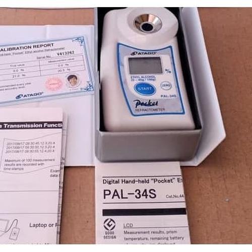 Jual ATAGO PAL-34S (4434) Digital Hand-held Refractometer for Ethyl ...
