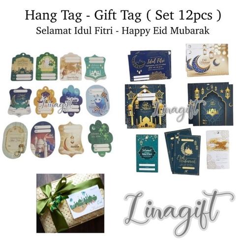 Jual KARTU UCAPAN SELAMAT IDUL FITRI SANWA/HANG TAG /GIFT TAG LEBARAN ...