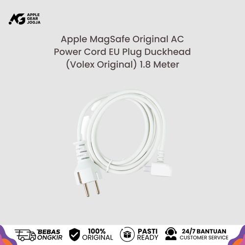 Promo Apple MagSafe Original AC Power Cord Duckhead Colokan Charger ... Promo Apple MagSafe Original AC Power Cord Duckhead Colokan Charger ...