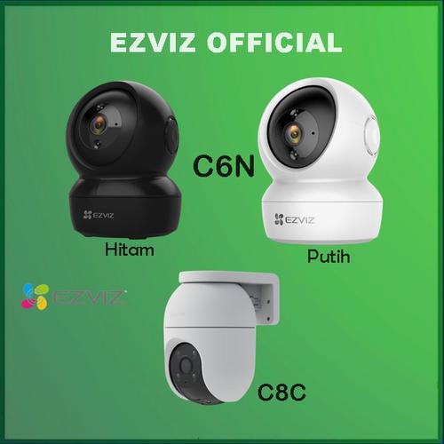 Promo Ezviz C6N/C8C Smart WiFi Pan & Tilt Camera CCTV Ezviz C6N C8C ...