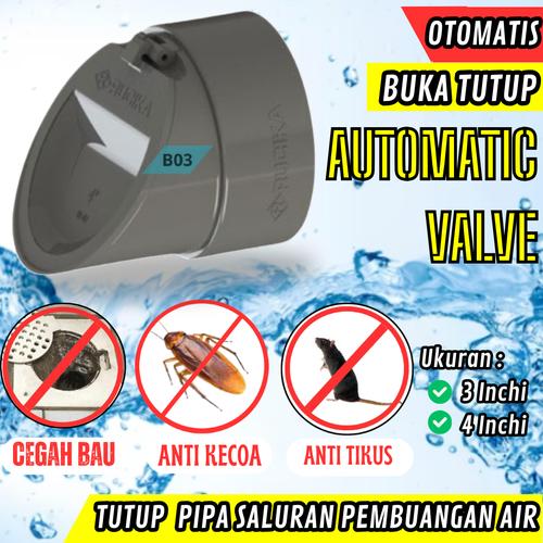 Jual Tutup Pipa Otomatis Cegah Hewan Masuk Saluran Pembiuangan Air ...
