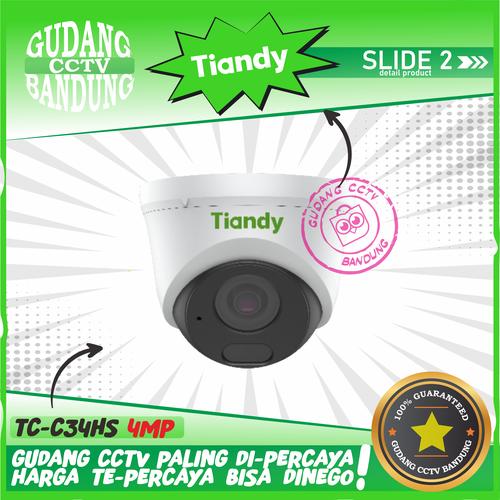 Jual IP CAMERA CCTV INDOOR TIANDY TC-C34HS 4MP AUDIO POE ONVIF IR ...