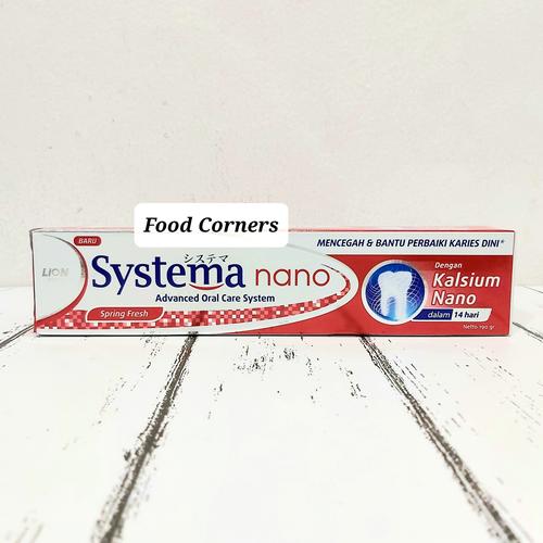 Jual SYSTEMA Nano Pasta Gigi Kalsium 190 gr Menthol Breeze / Spring ...