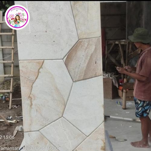 Jual Batu alam palimanan random. rtm. permukaan rata - Jakarta Utara ...