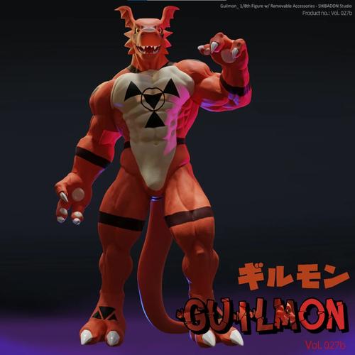 Jual Shibadon Studio Guilmon Digimon FIGURE STATUE - DP - Kota Batam ...