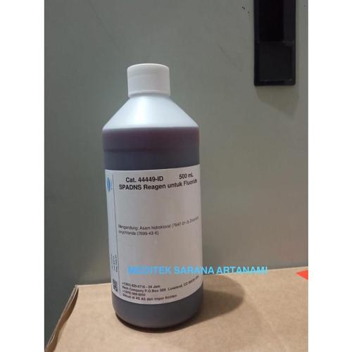 Jual HACH 44449 SPADNS FLUORIDE REAGENT SOLUTION 500 ML - Kota ...