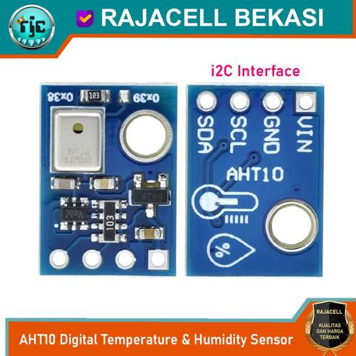 Jual AHT10 Digital Temperature & Humidity Sensor i2C Sensor Suhu Kelembapan - Kota Bekasi ...