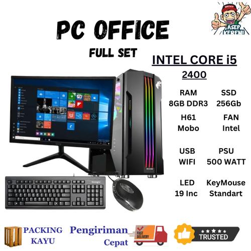 Jual Komputer Rakitan Lengkap Fullset Murah Intel Core I5 RAM DDR3 8GB - RAM 4GB SSD 128 - Kota ...