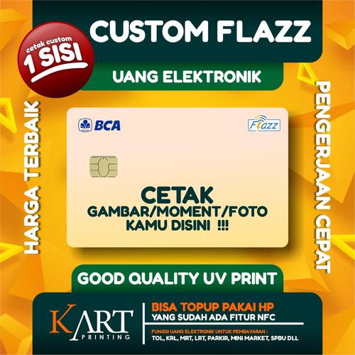 Jual Kartu Flazz Etoll BCA I Flazz Card Custom PRINT U - Kota Bekasi ...