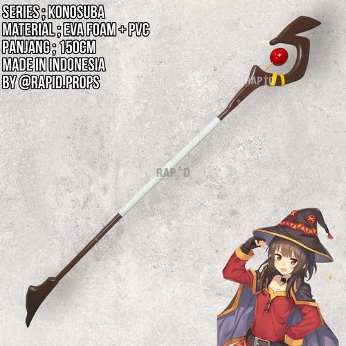 Jual Megumin Staff From Konosuba Cosplay Prop - Kab. Bogor - rapidprops | Tokopedia