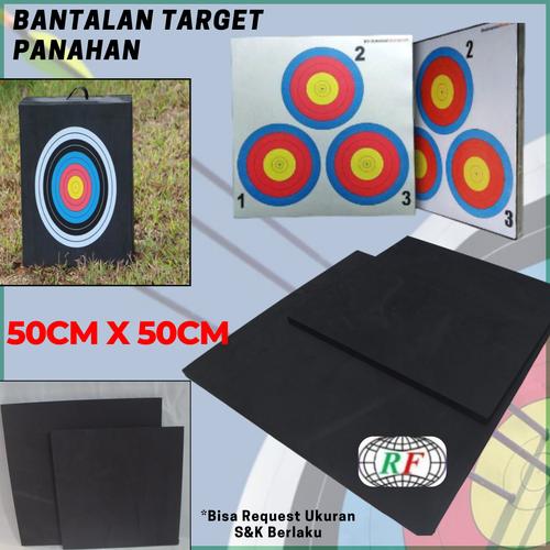 Jual Busa Ati Bantalan Target Panahan 50cm x 50cm Busa Panahan Archery ...