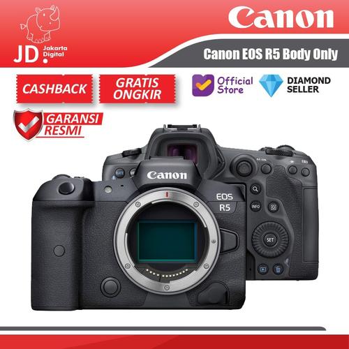 Promo Canon EOS R5 Body Only Mirrorless Camera - Canon R5 BO Cicil 0% ...