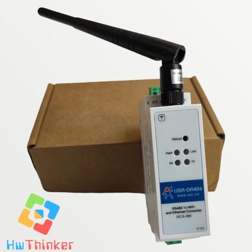 Jual USR-DR404 Din-Rail RS485 to WiFi Ethernet Serial Device Server Modbus - DR404 - Jakarta ...