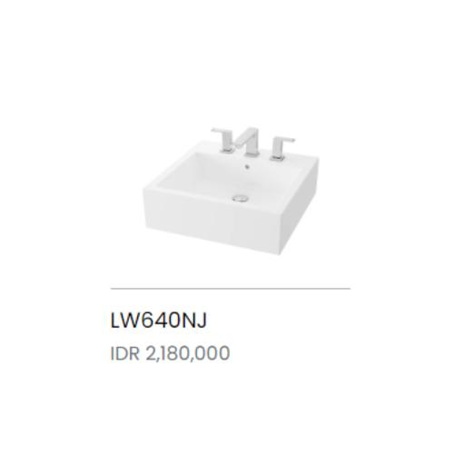 Jual Wastafel TOTO Vessel Counter Lavatory grade A LW640NJ - Kota ...