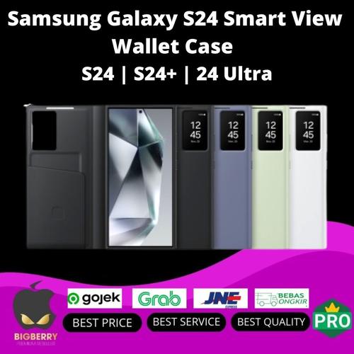 Jual Casing Samsung Galaxy S24 Ultra S24+ S24 Smart View Wallet Case ...