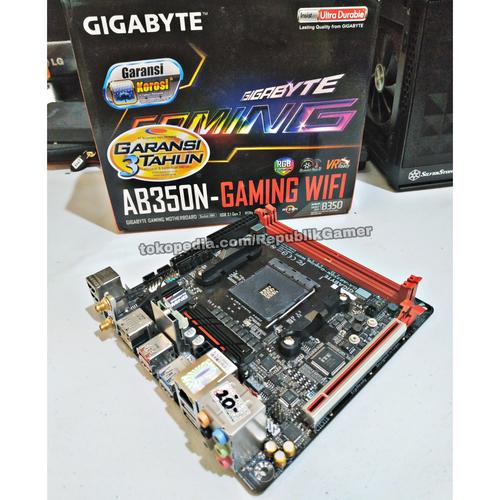 Jual Gigabyte AB350N RGB Gaming WiFi Mini ITX ( motherboard AMD AM4 ...