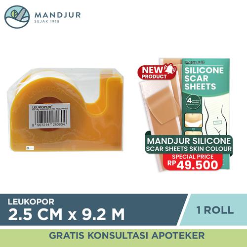 Jual Plaster Leukopor 2.5 CM x 9.2 M - Plaster Kertas Untuk Luka ...