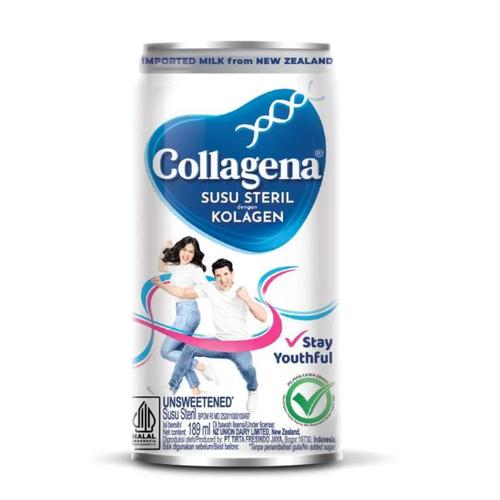 Jual Collagena Susu Steril Collagen kolagen Unsweetened 189 ml x 6 ...