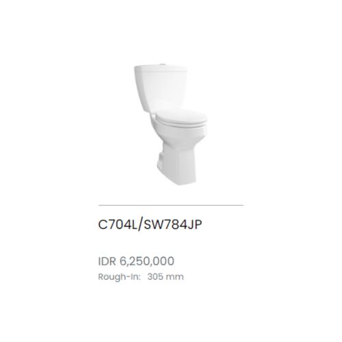 Jual Closet Kloset duduk TOTO Close Coupled Toilet Kualitas1 Grade A ...