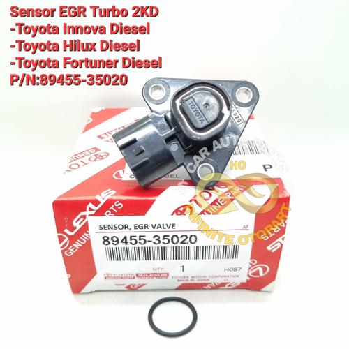 Jual SENSOR EGR TURBO VALVE UDARA INNOVA HILUX FORTUNER DIESEL INOVA ...