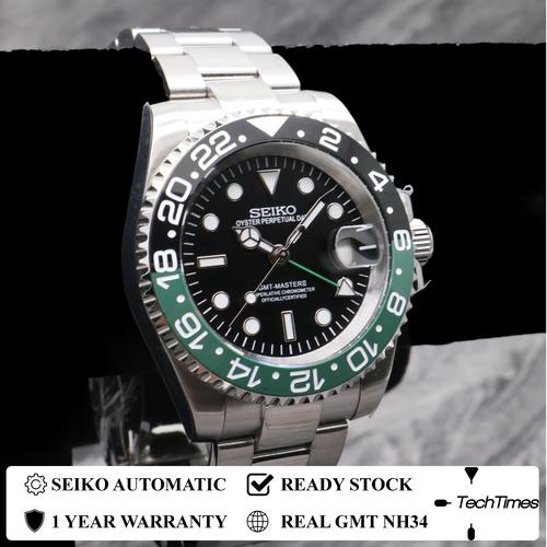 Jual Seiko Mod Seikomod Sprite NH34 GMT Automatic Seikomods Sprite ...