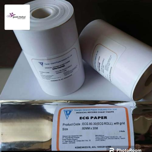 Jual kertas ecg 80mm x 30m endo - Jakarta Timur - gendis medika store ...