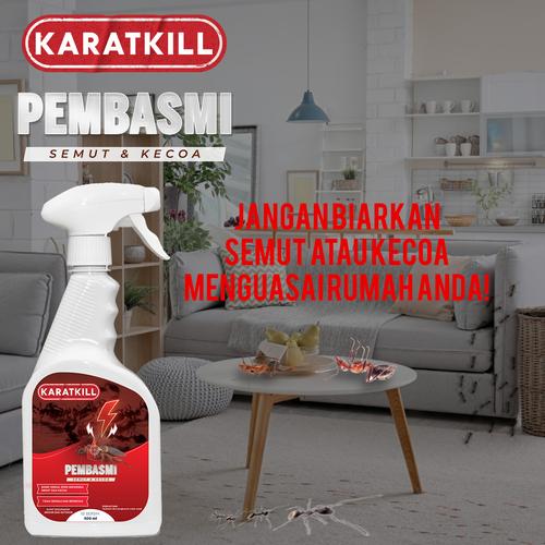 Jual karatkill obat semprot kecoa semut tungau kutu busuk 500 ml spray ...