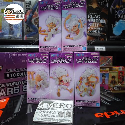 Promo WCF One Piece - Monkey D. Luffy GEAR 5 SPECIAL Set of 5pcs [One ...