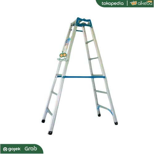 Jual Tangga Lipat model A Alumunium Miller / 1M / 1.5M / 2.5M / 3M / 1 ...